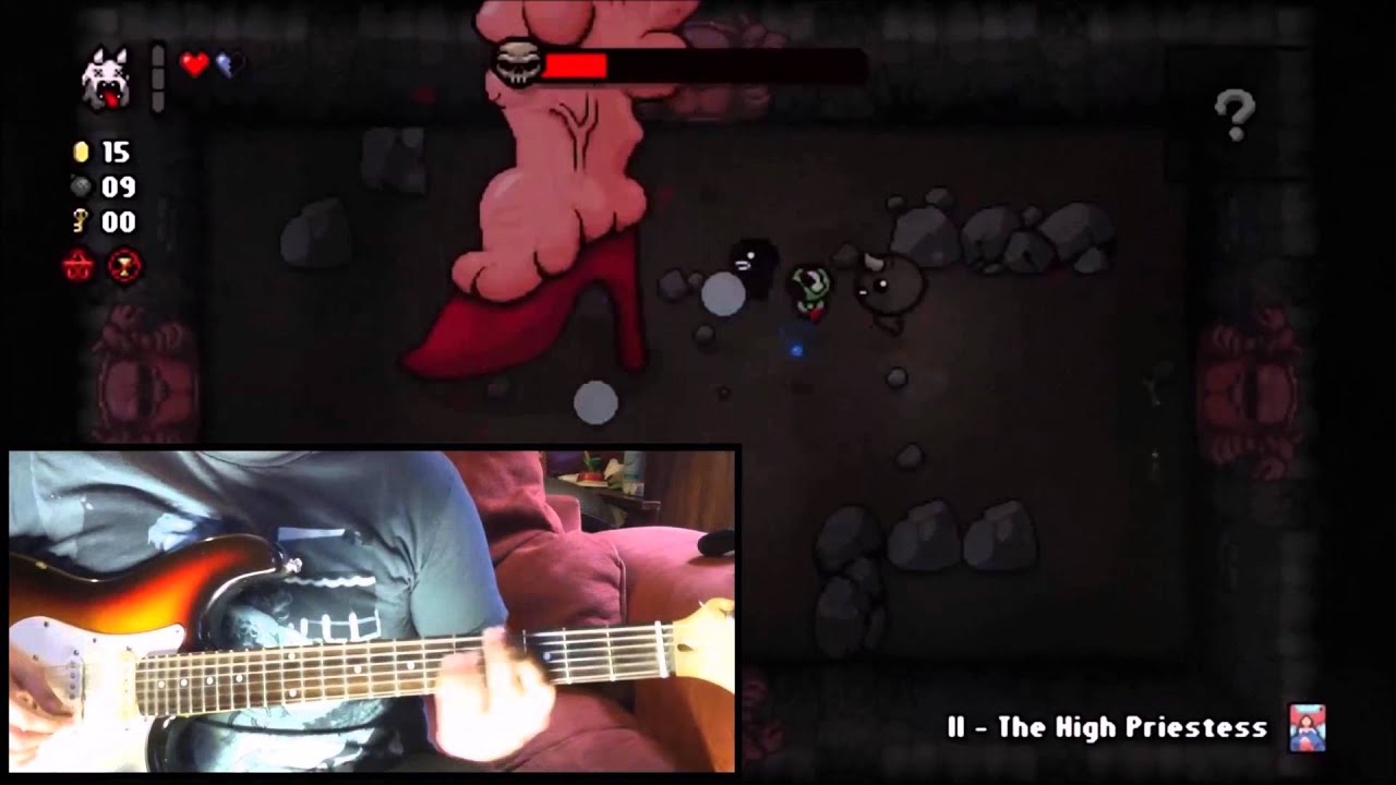 Matricide (Mom Fight) GUITAR COVER - Binding Of Isaac Rebirth - YouTube