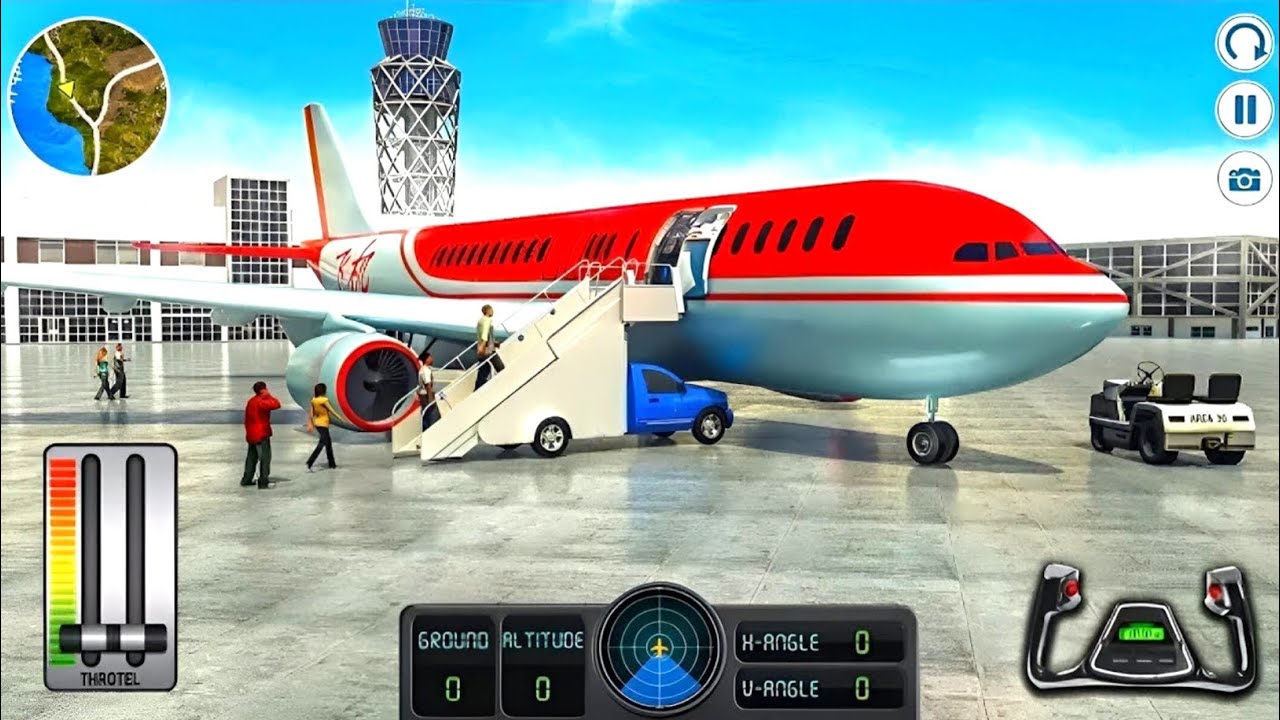 City Pilot Airplane Journey || Mission in Airplane Simulator || Android ...