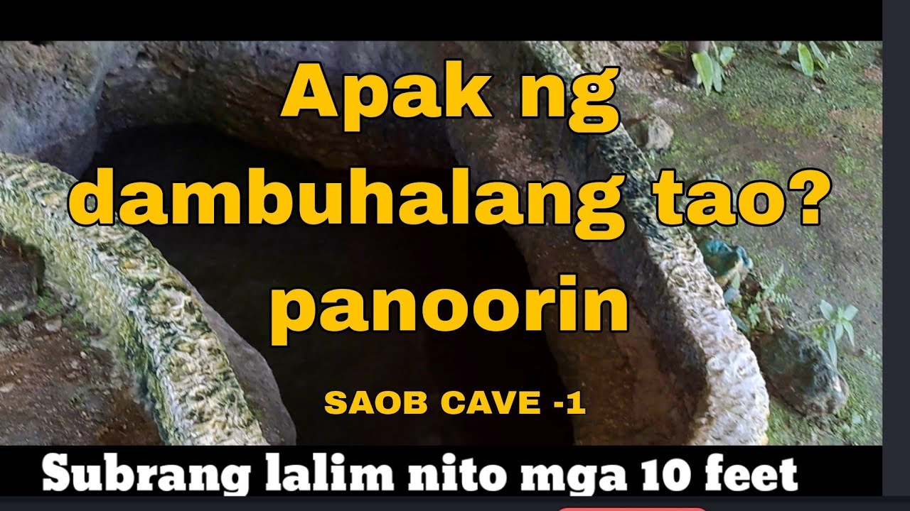 Apak ng dambuhalang tao? SAOB CAVE Basey Samar@elitvchannel9321 - YouTube