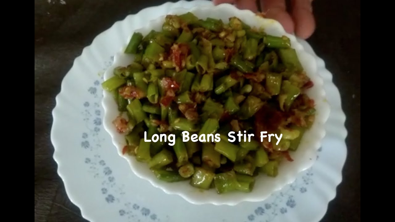 Long Beans Stir Fry | Payar Upperi | Payar Thoran - YouTube
