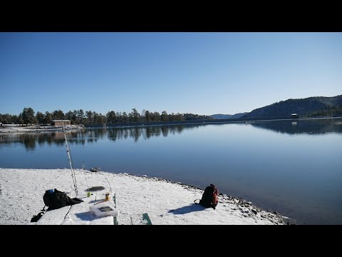 Fishing at Grindstone Lake Ruidoso New Mexico 2020 - YouTube