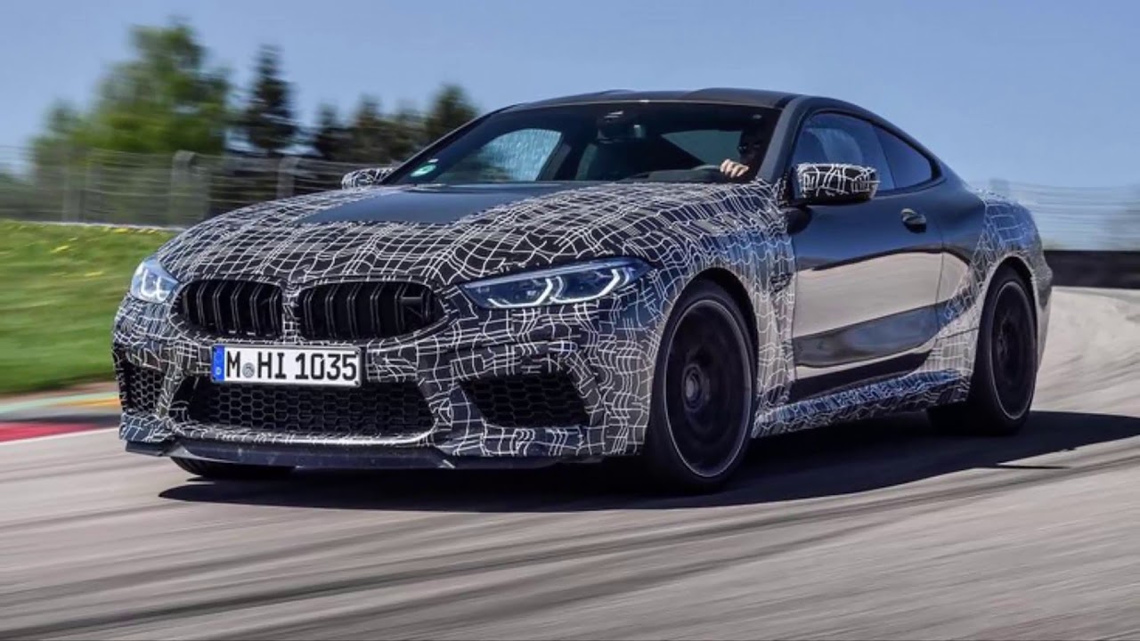 BMW M8 promises adjustable brake feel, rear-wheel-drive mode - YouTube