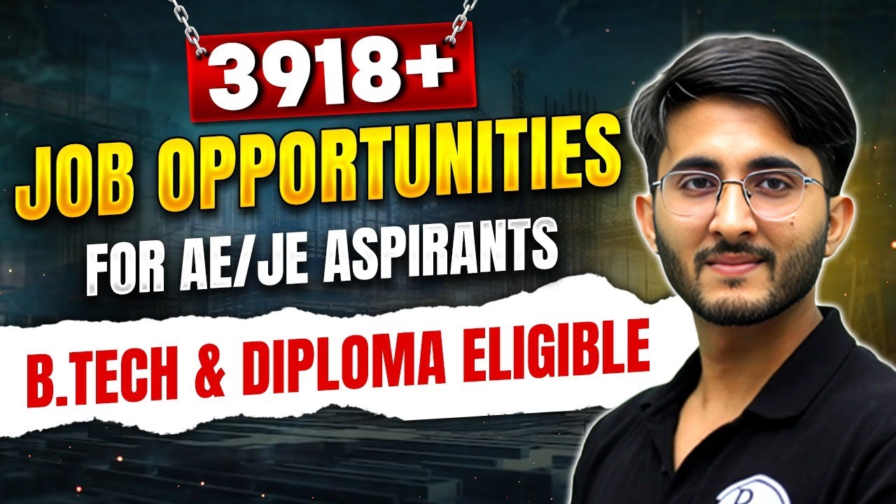 3900+ Government Job Vacancies | Golden Opportunity for B.E / B.Tech ...