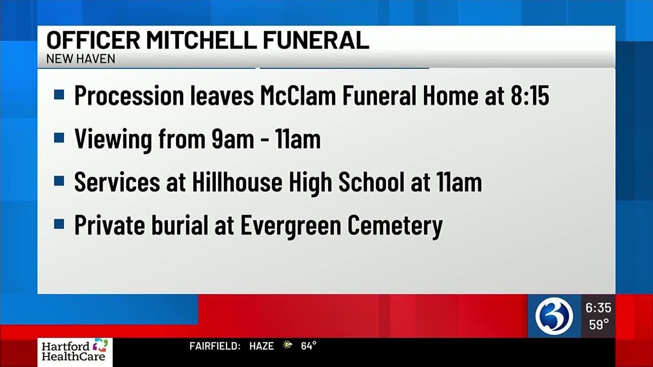 Funeral services set in New Haven for fallen MN officer - YouTube