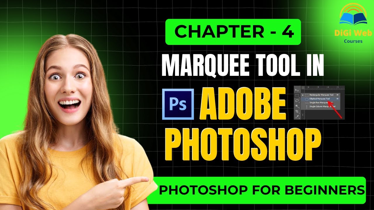 Chapter - 4 Marquee Tool In Adobe Photoshop | Complete Marquee Tool ...