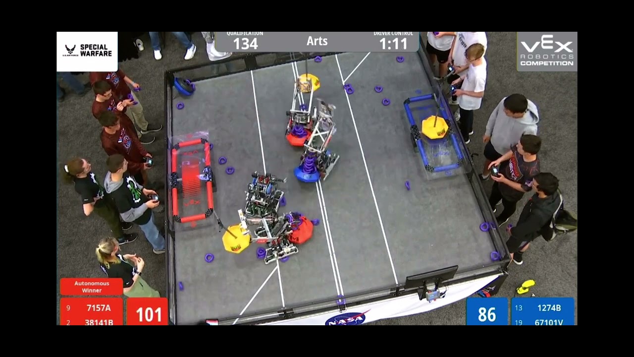 Arts Division Q134 Vex Tipping Point Worlds - YouTube