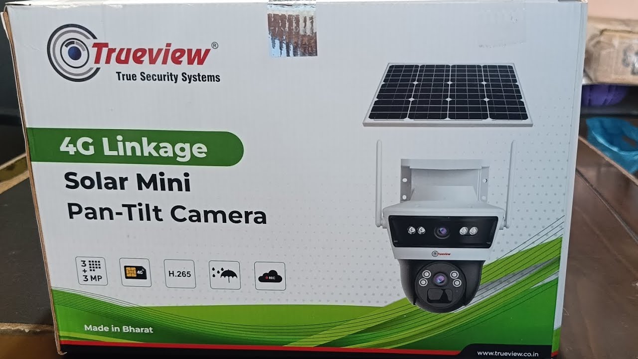 trueview 4G Linkage Solar Camera - YouTube