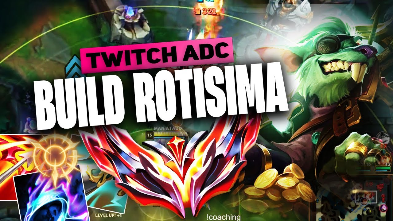 Como Jugar TWITCH Guía y su BUILD Actual - Como Carrilear como ADC en ...