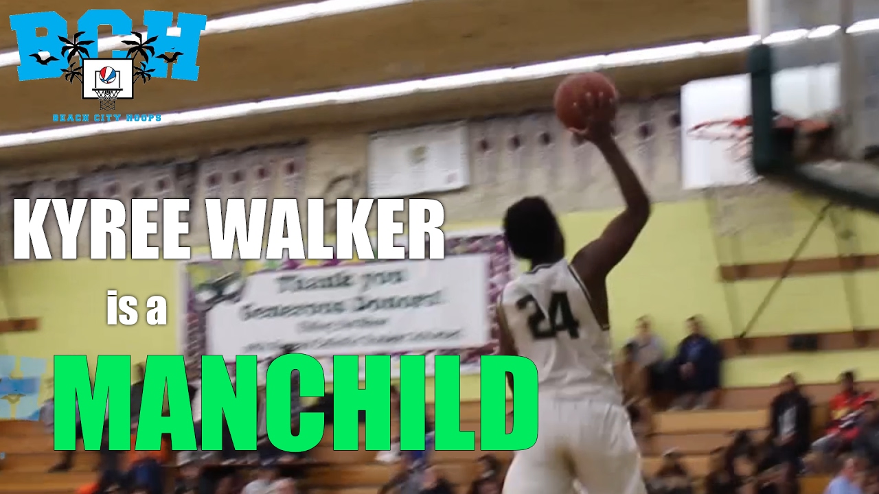 KYREE WALKER DROPS 33 POINTS IN 3 QUARTERS!! #ManCHILD - YouTube