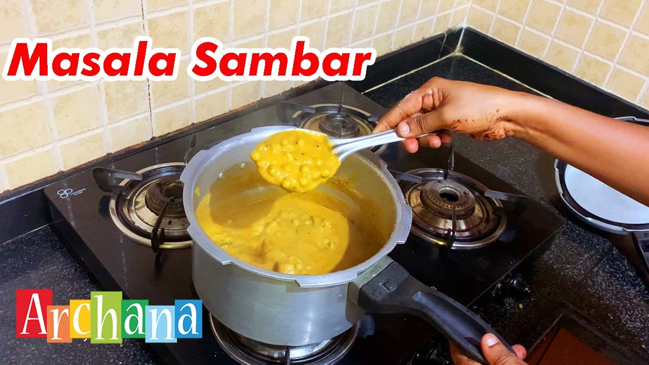 Green Peas Masala Sambar | Peas Masala Curry | Super Combination For ...