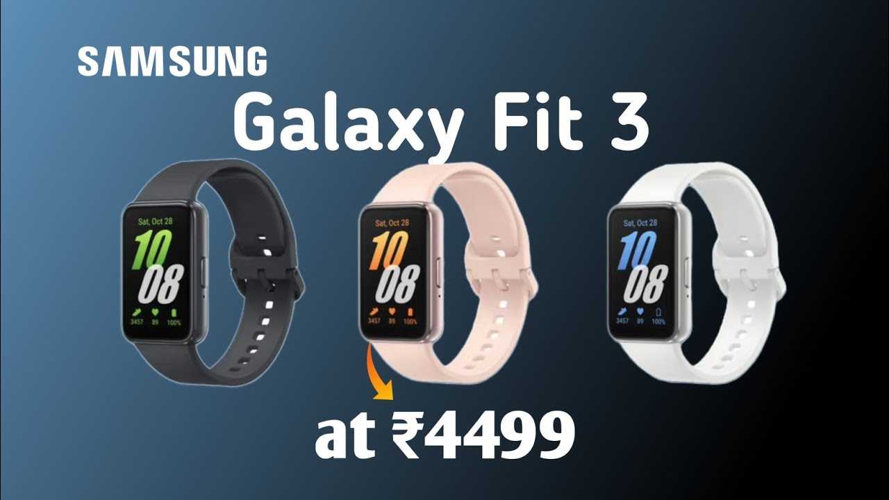 Samsung Galaxy Fit 3 Official: An Overview. - YouTube
