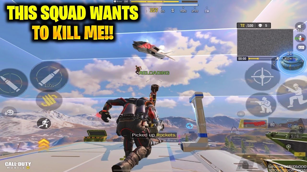 I landed late on platform… But platform is mine | CODM BR SOLO VS ...