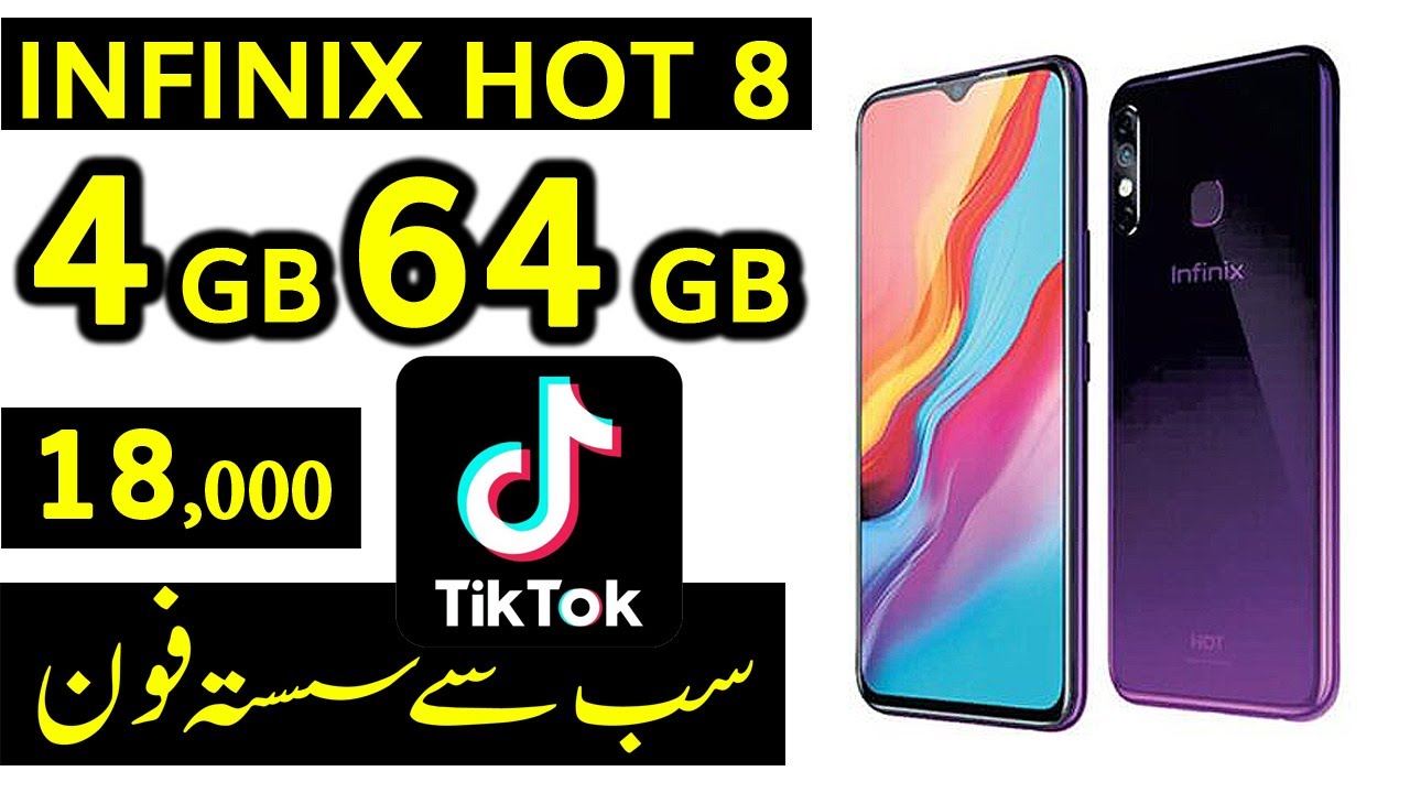 Infinix hot 8 | Infinix Low price Phone for in 18000 | Android 64 gb 4 ...