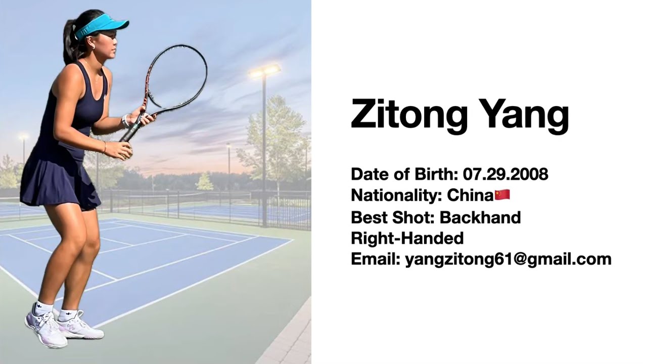 Zitong Yang | Training with Junior Ore (UTR:13)——College Tennis ...