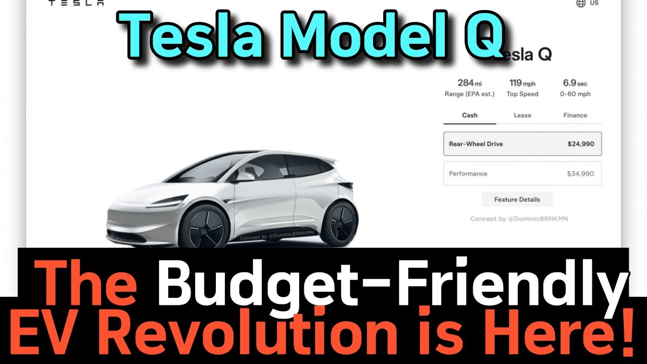 Tesla Model Q: The Budget-Friendly EV Revolution is Here! - YouTube