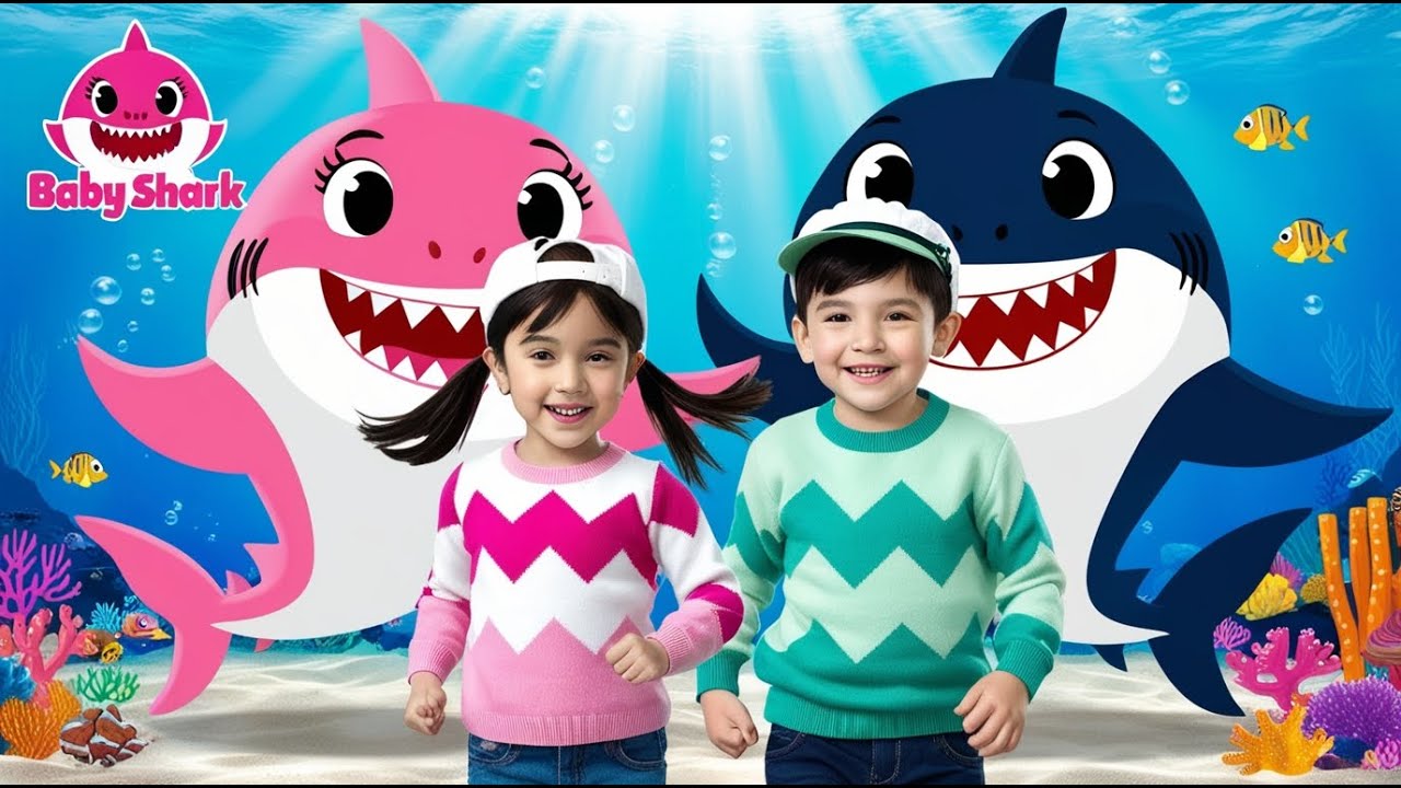 Baby Shark Music Motion | Clap and Move | Kids Happy Beats - YouTube