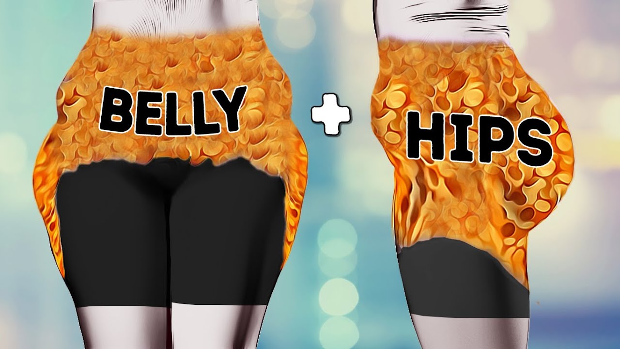 BELLY + HIPS | 3 WEEKS SLIM BELLY & HIPS WORKOUT - YouTube