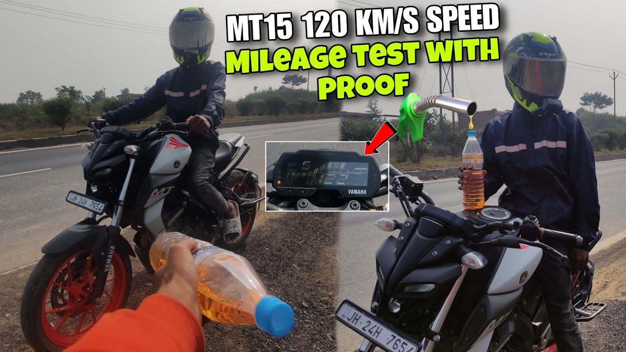Unexpected result After 2 year 30000km😱Mt 15 Mileage Test | High Speed ...