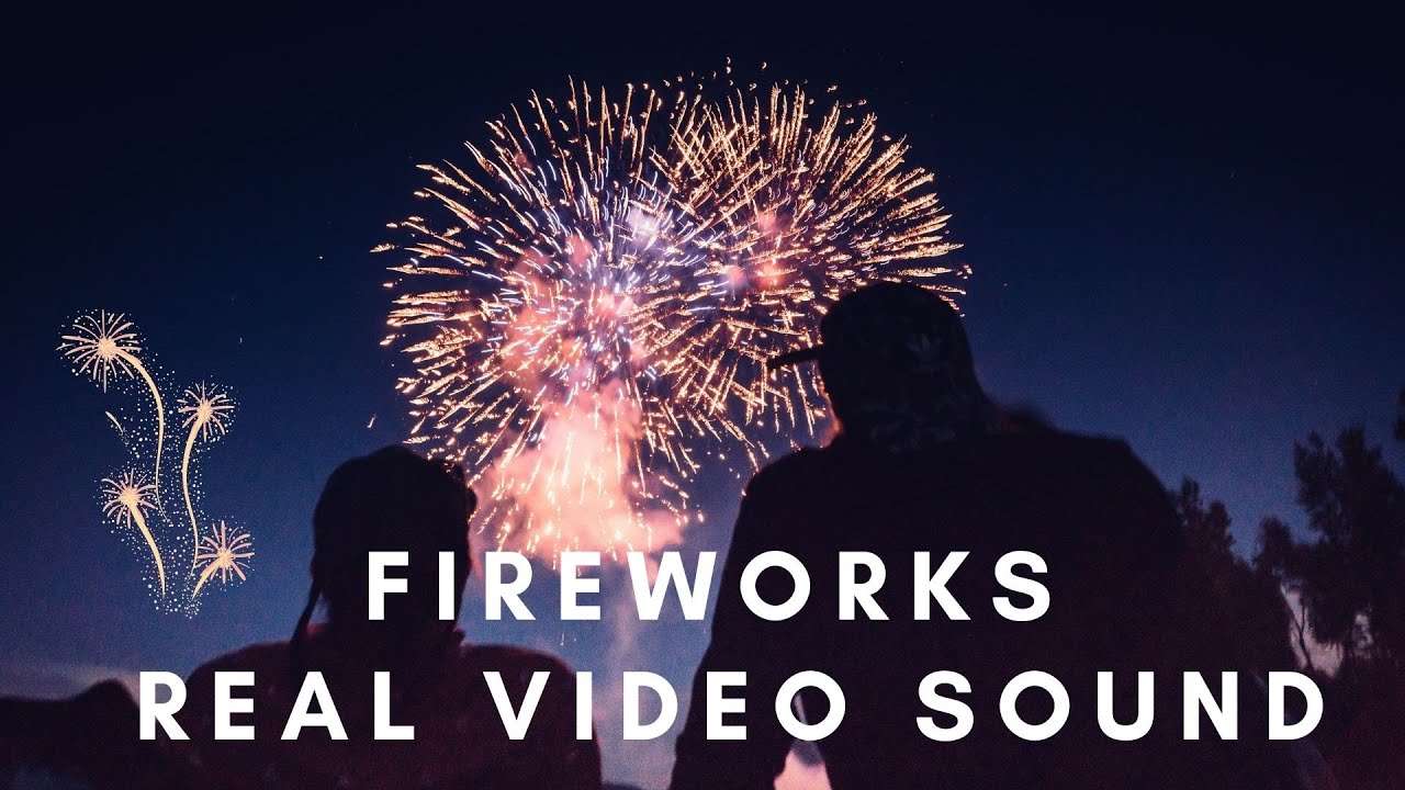 Fireworks sound effect 🎆🎇🧨 real video and sound 1 hour festival time ...
