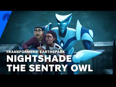 Transformers: EarthSpark | Nightshade The Sentry Owl (S1, E13 ...