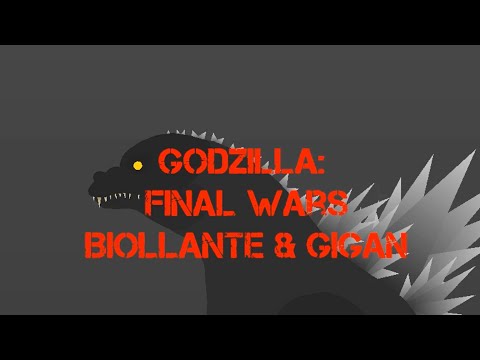 Godzilla: Final Wars part 2: Gigan and Biollante (1000 sub special)