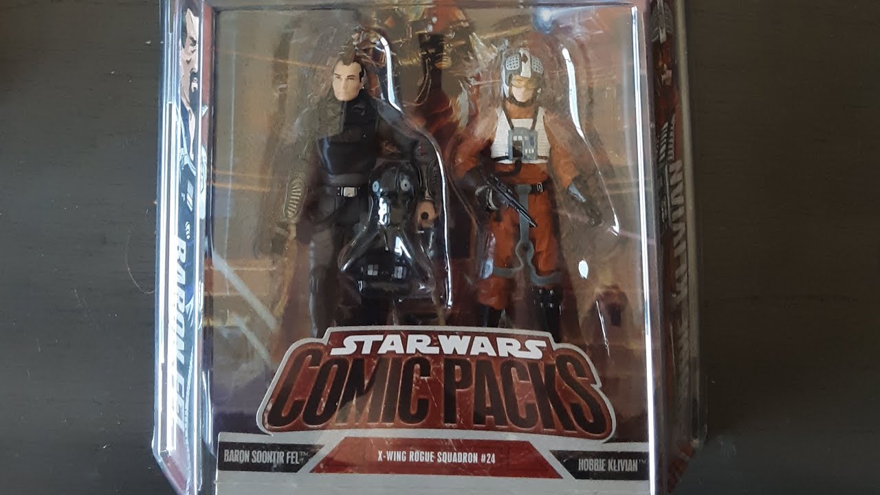 Star Wars: Comic Pack - Baron Soontir Fel & Hobbie Klivian (X-Wing ...