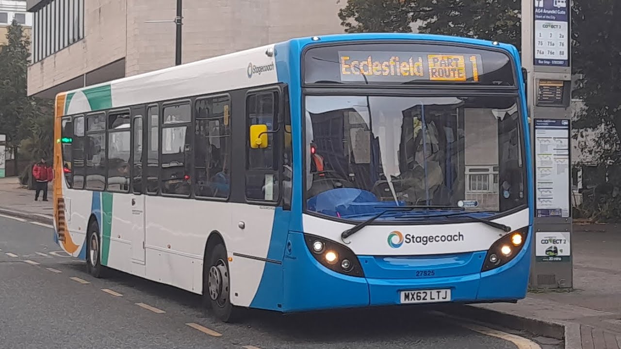 *Downhill Thrash* 27825 MX62 LTJ ADL E300 on the 1 to Ecclesfield ...