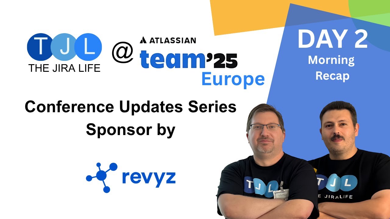 TJL Team 25 Europe Day 2 Conference Updates Recap Morning - YouTube