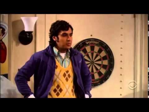 The Big Bang Theory - Raj hugging Howard - YouTube