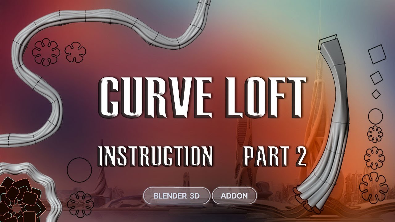 Curve Loft Instruction (part 2) - YouTube