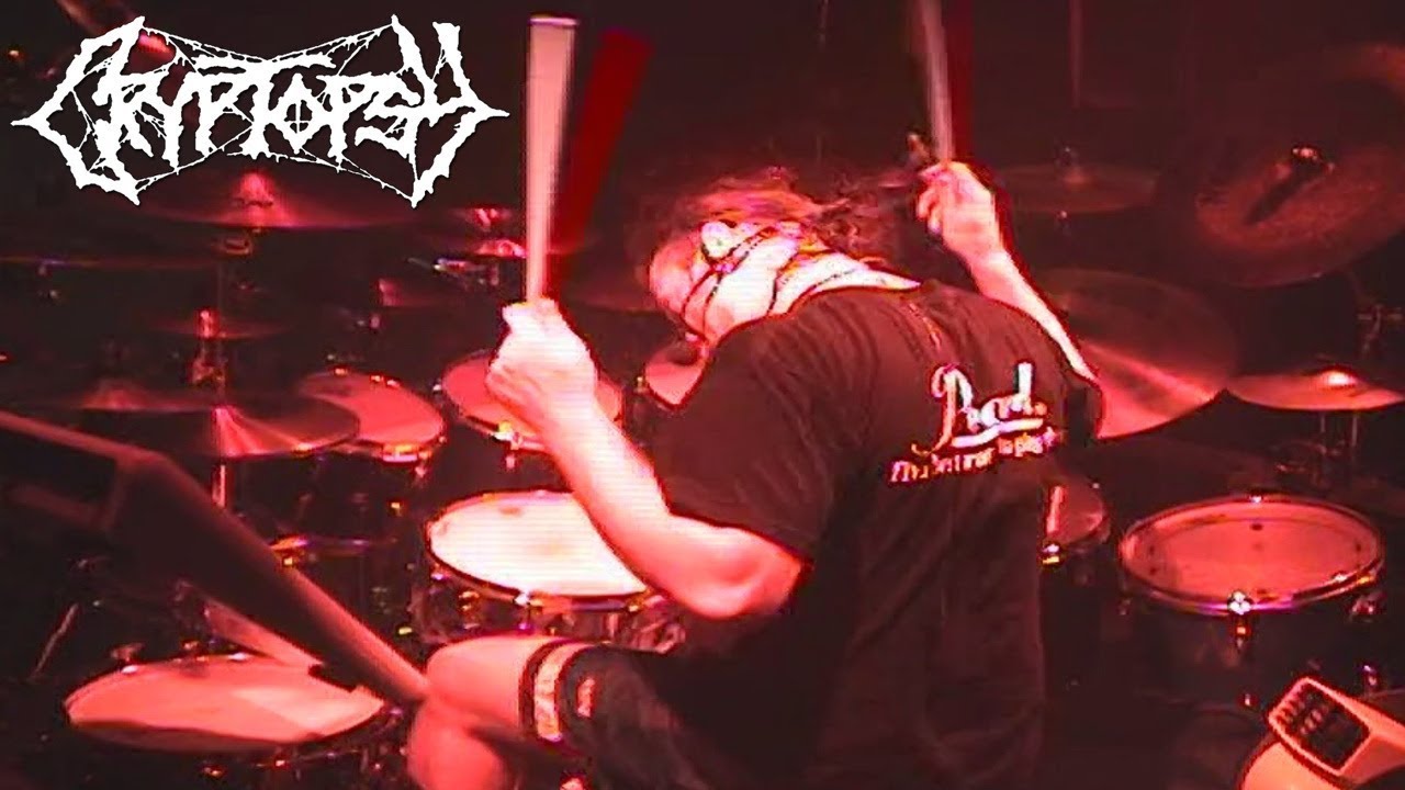 Insane Metal Drummer - Flo Mounier [Cryptopsy] - YouTube