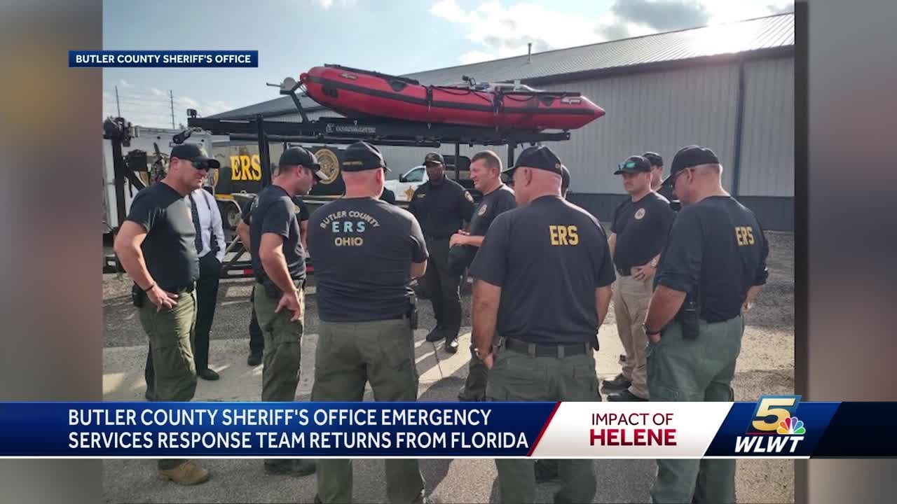 Butler County emergency response team returns home after Helene relief ...