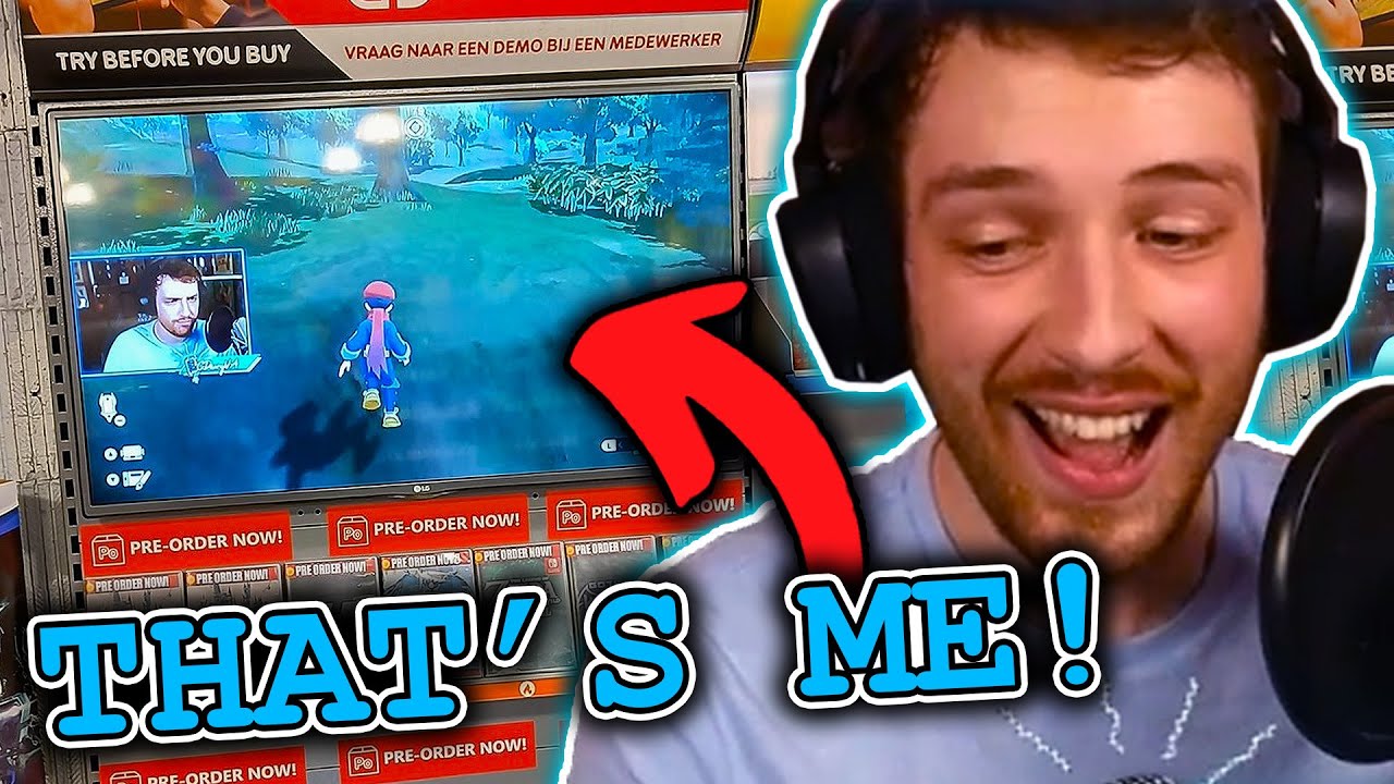 A Video Game Store Was Streaming Connor Playing Pokemon - YouTube