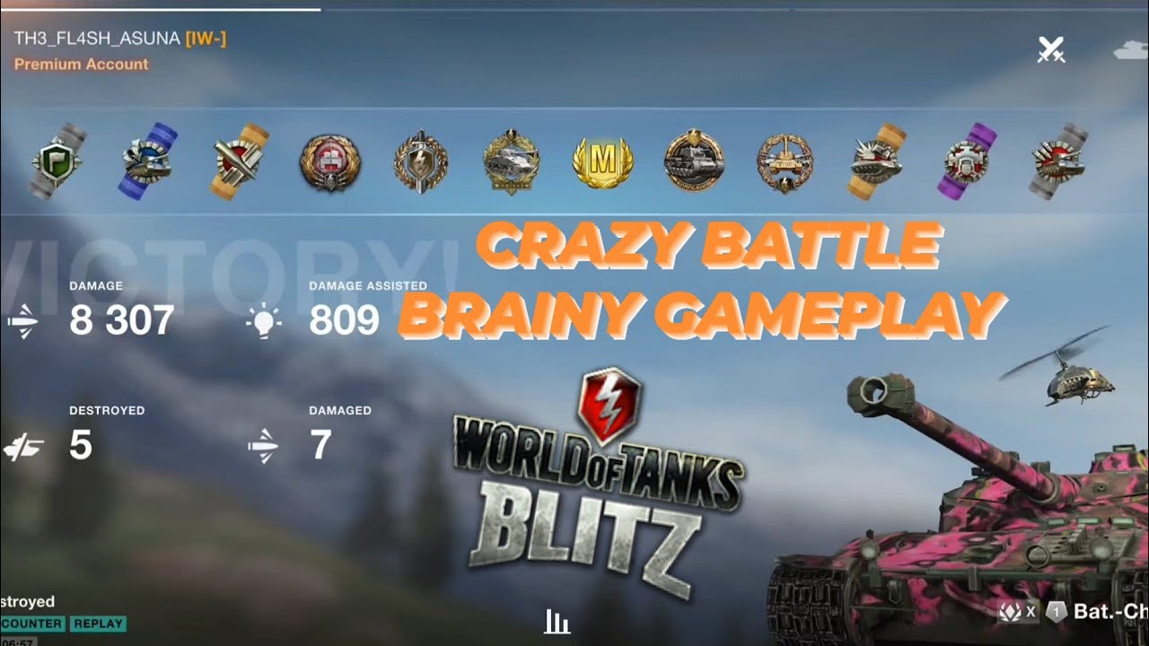 BC 25t | 8.3K Damage 🔥 5 Destroyed | Brainy Battle Watch & Learn by TH3 ...