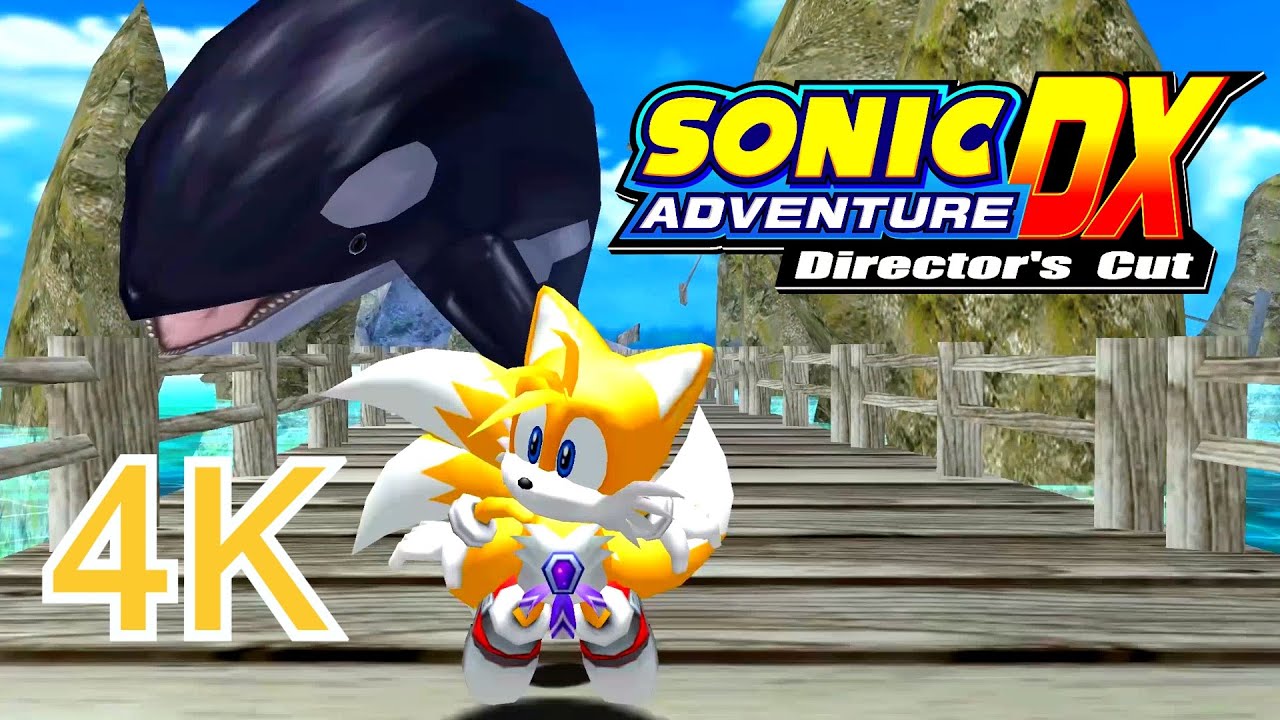 Sonic Adventure DX - Emerald Coast - Tails 4K HD 60 fps - YouTube