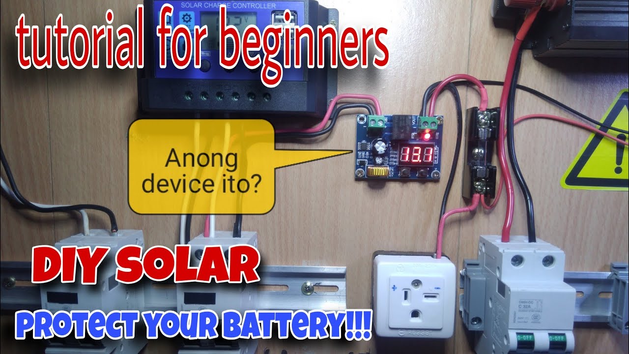 PAANO MAG INSTALL NG LVD MODULE SA SOLAR SET UP. - YouTube