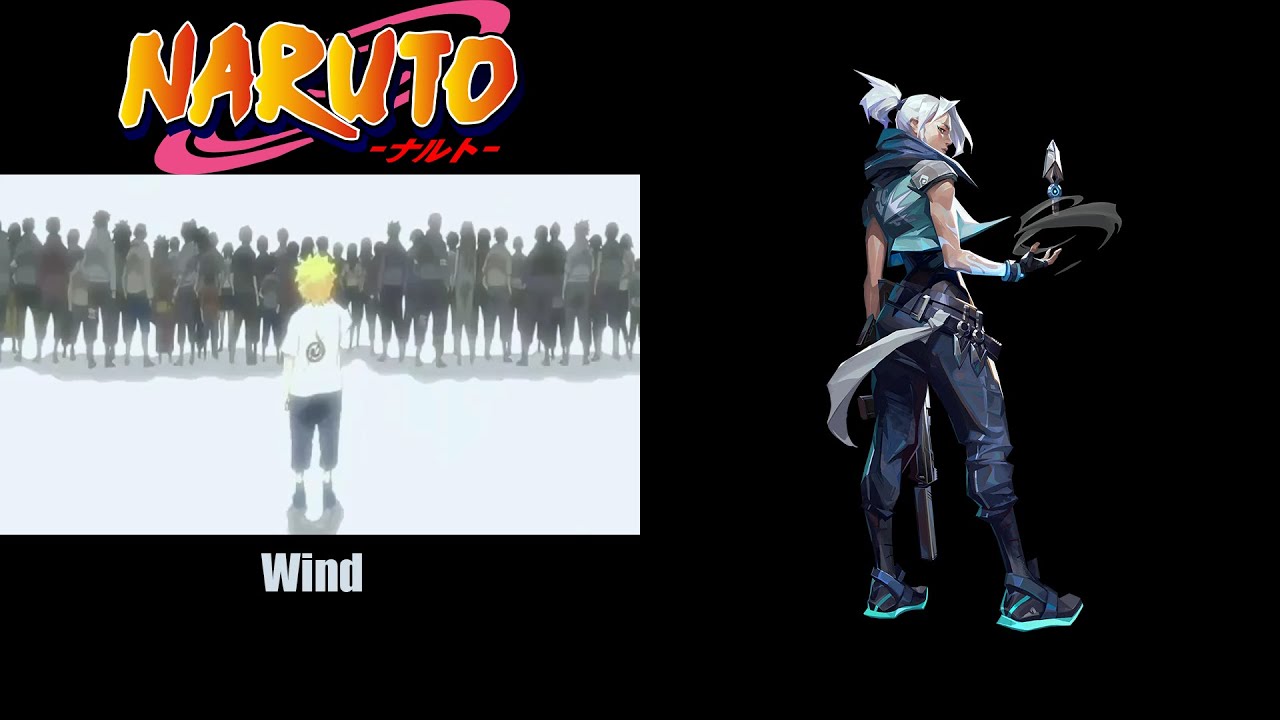 ジェット - Wind (Akeboshi | NARUTO ED) [VALORANT AI] - YouTube