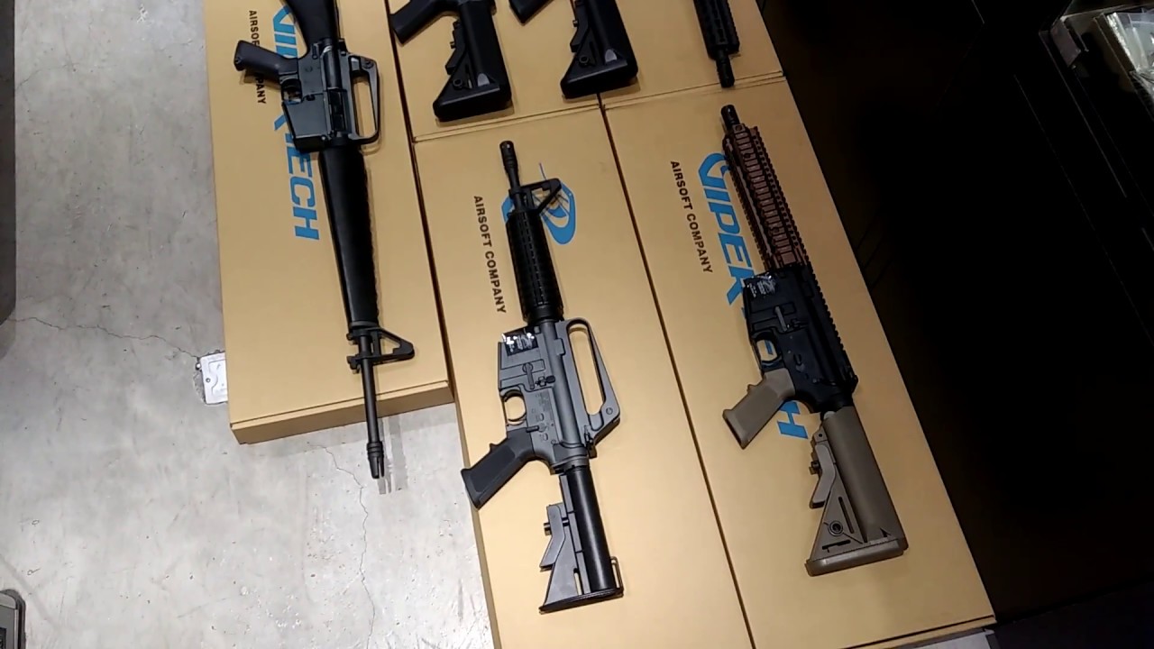 CRW介紹Vipertech Armalite Ar15, M733, Mk18mod0, Mk18 mod1 - YouTube