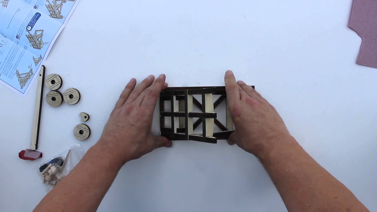 ABONG catapult assembly instructions Step 3 - YouTube
