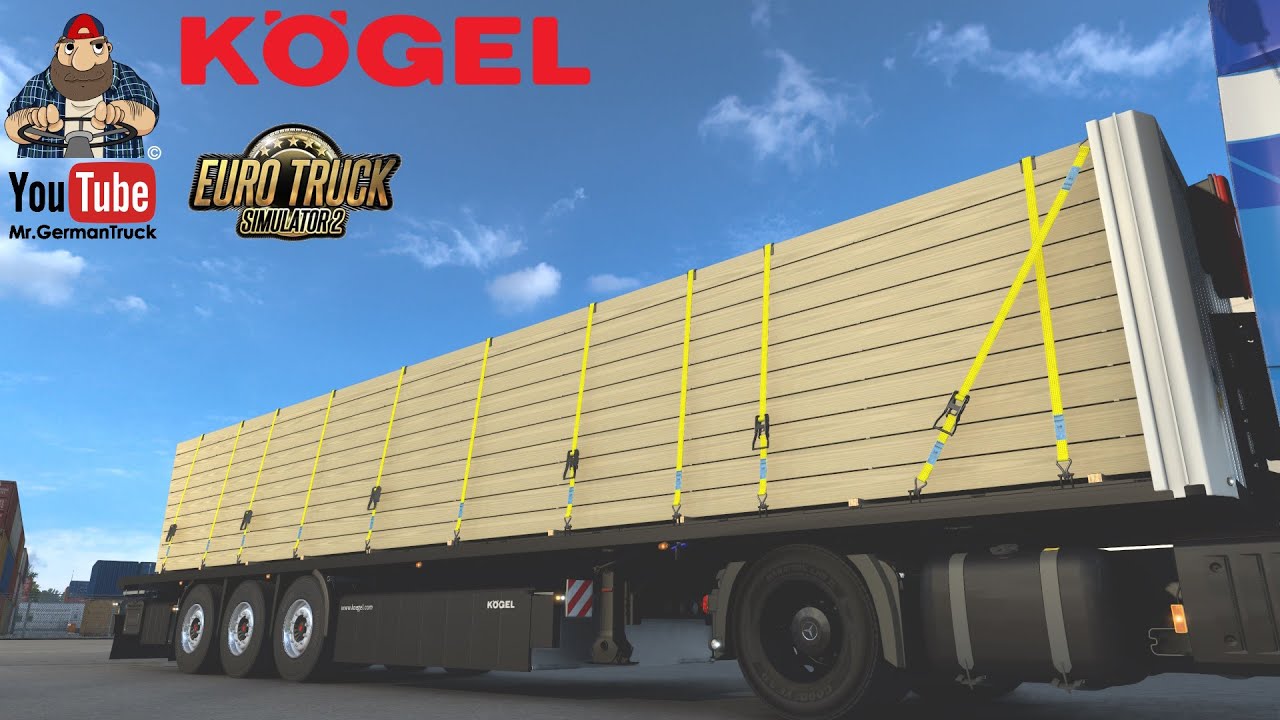 [ETS2 v1.48] Kögel Trailers Pack by Dotec v1.2 - YouTube