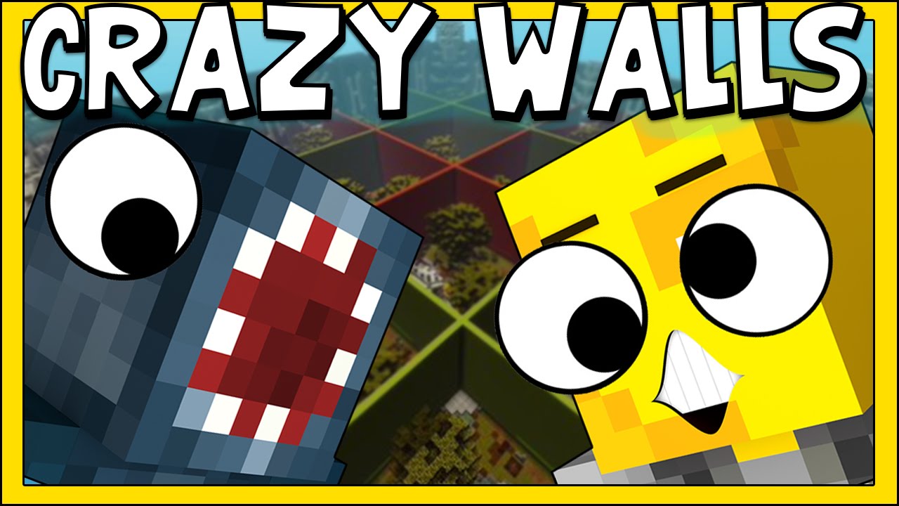 Minecraft - THIS GAME IS SO CRAZY! - Crazy Walls Mini Game! W/AshDubh ...