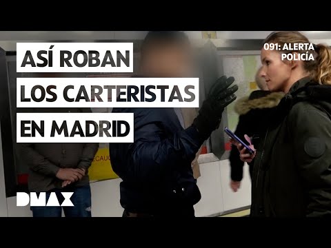 Persiguiendo carteristas por el Metro de Madrid  | 091: Alerta policía