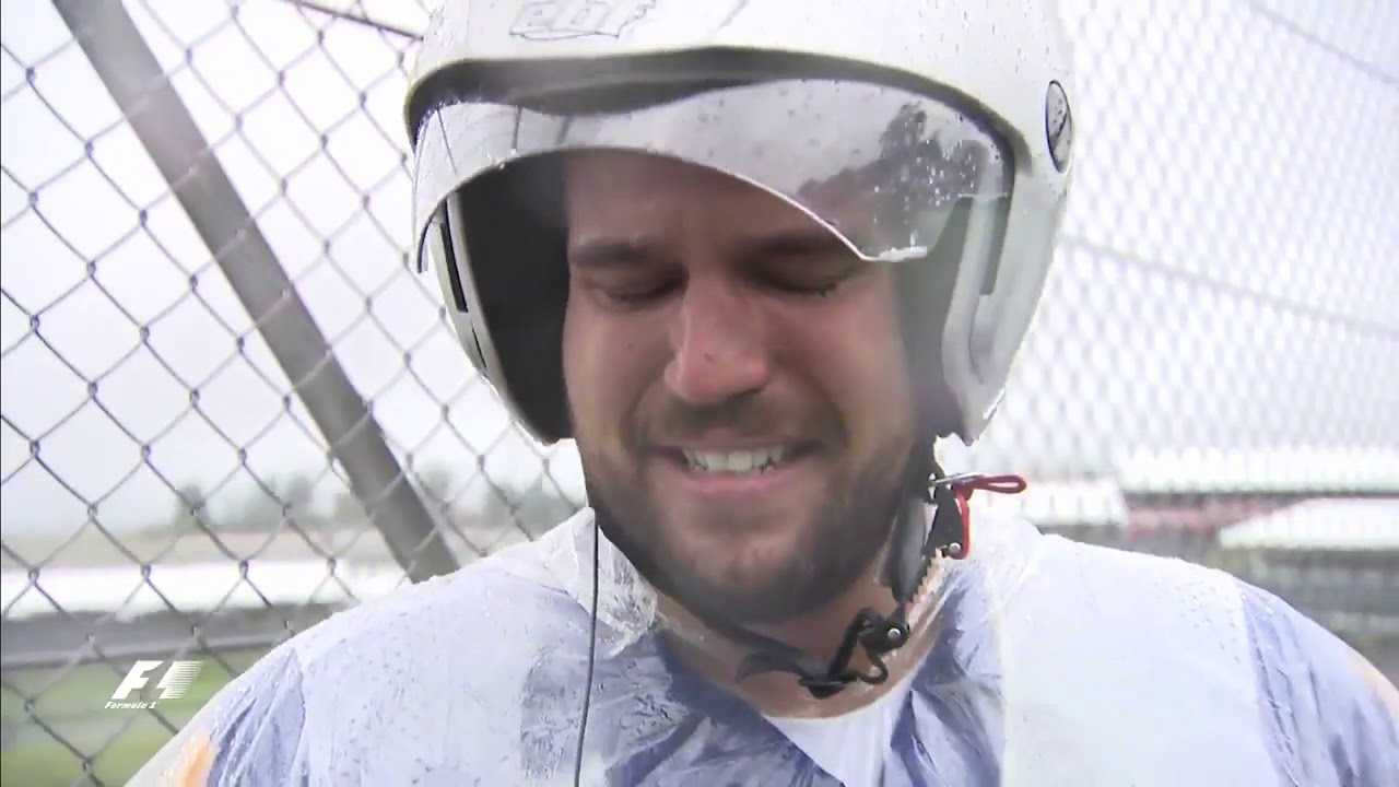 Felipe Massa crash Brazil 2016 - YouTube