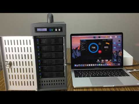 DVPro Storage Status Monitor and Real Time Performance display