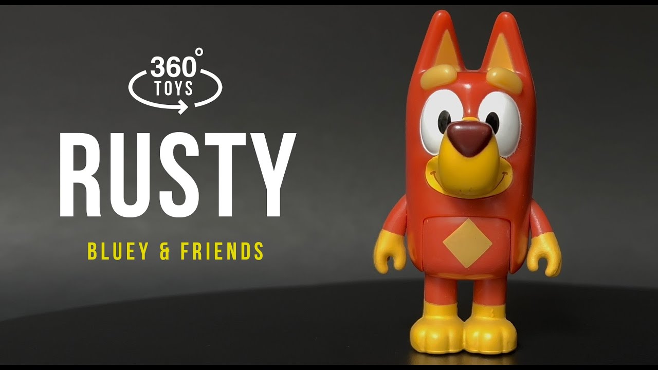 Rusty / Bluey Toy - YouTube