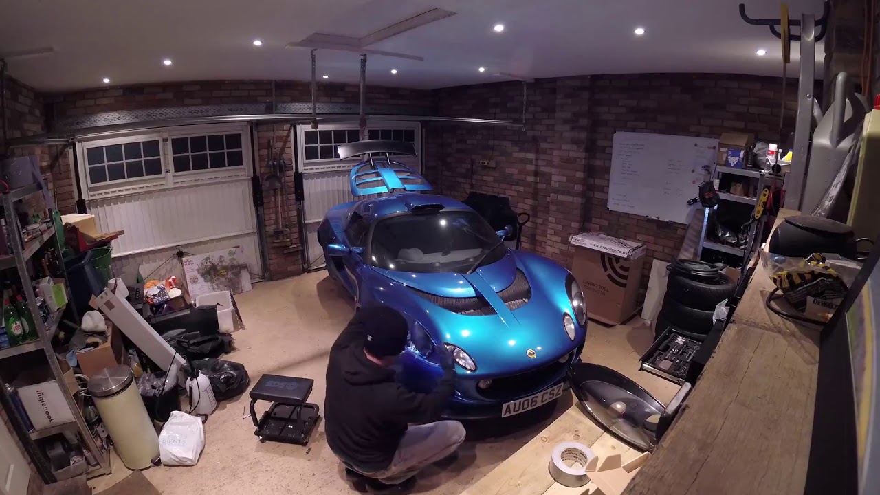 Removing front clam from a Lotus Exige S2 - YouTube