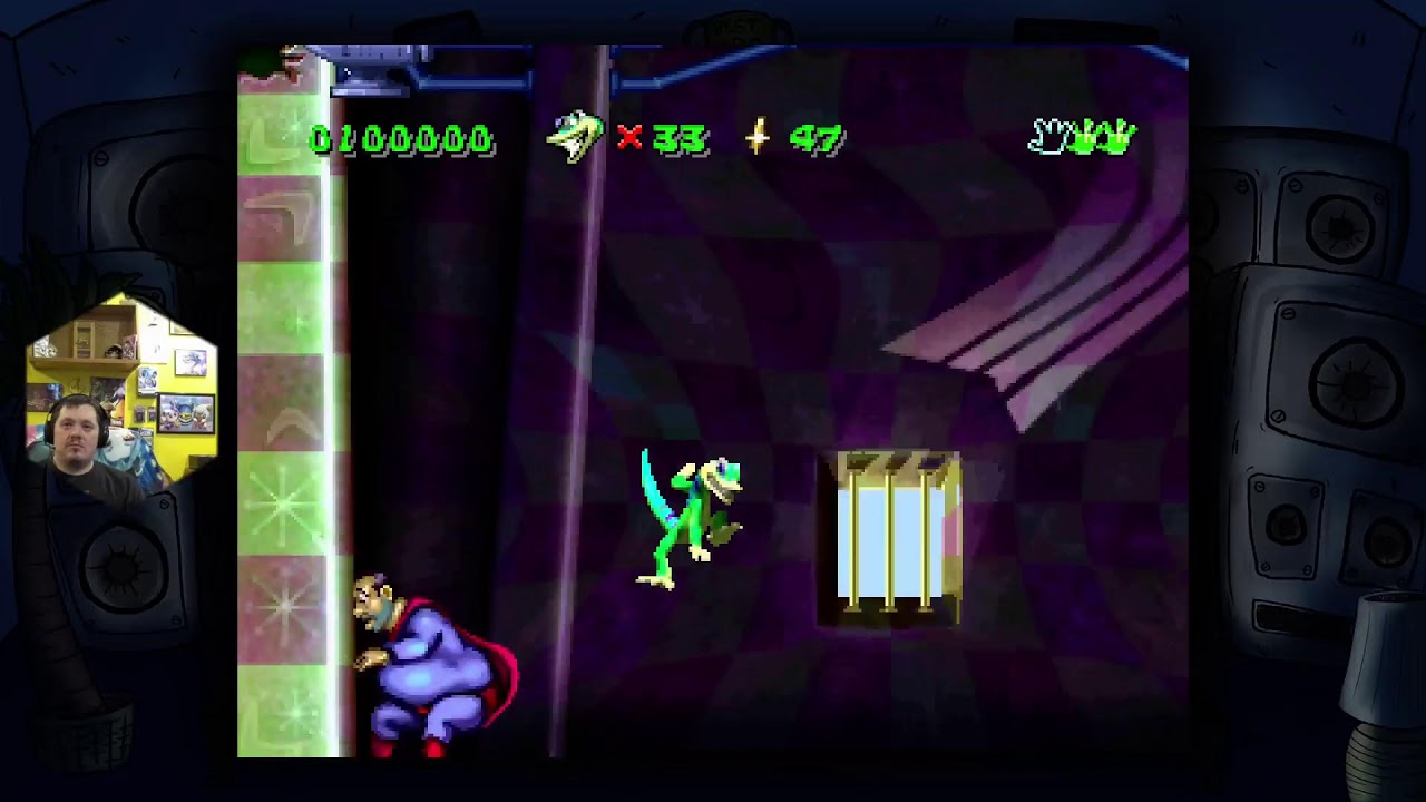 Big Cammy plays the Gex Trilogy: Gex - YouTube