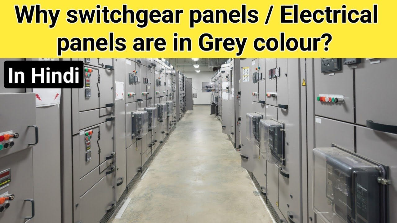 why Grey colour Switchgear Panels in Power Substations - YouTube