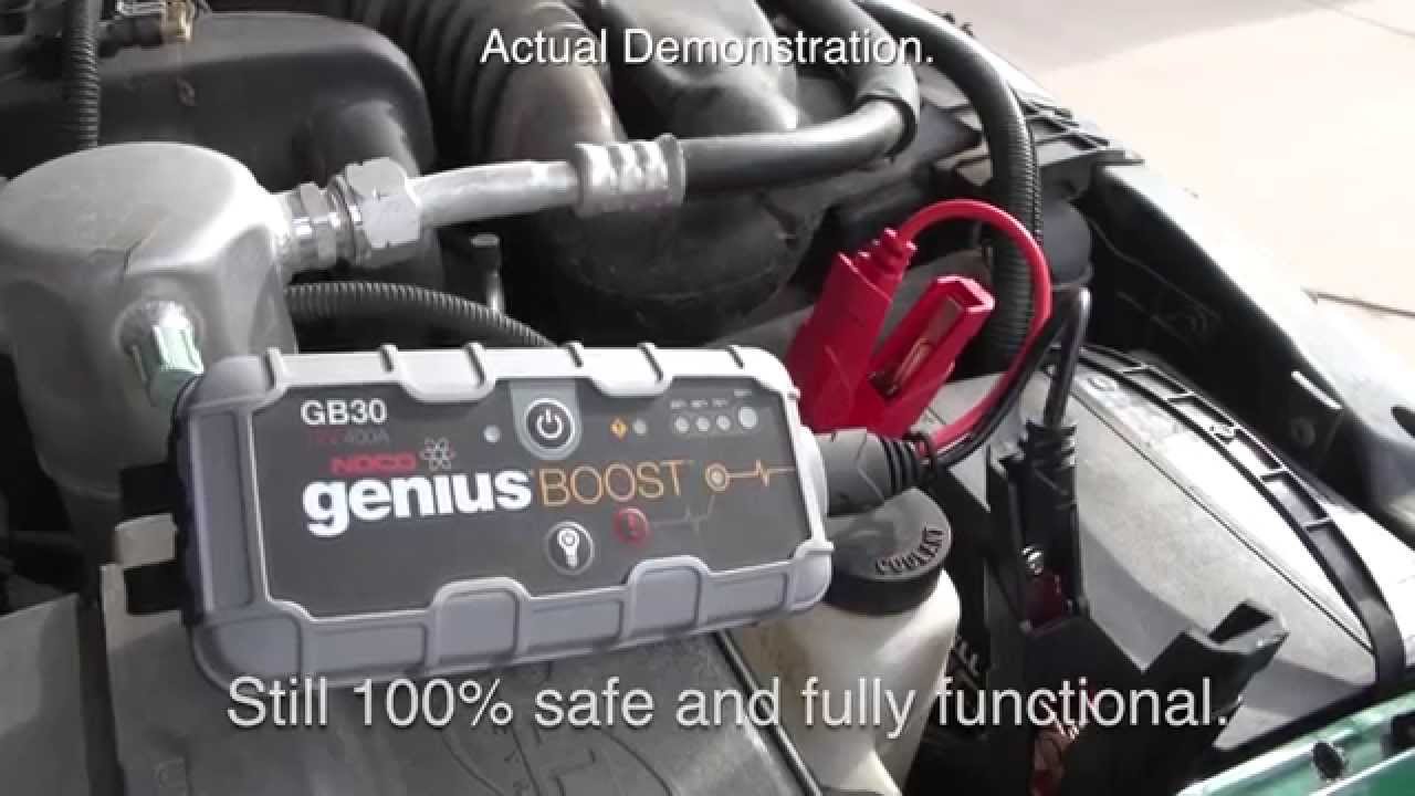NOCO Genius Boost Jump Starter 12V Starthilfegerät GB30 - YouTube