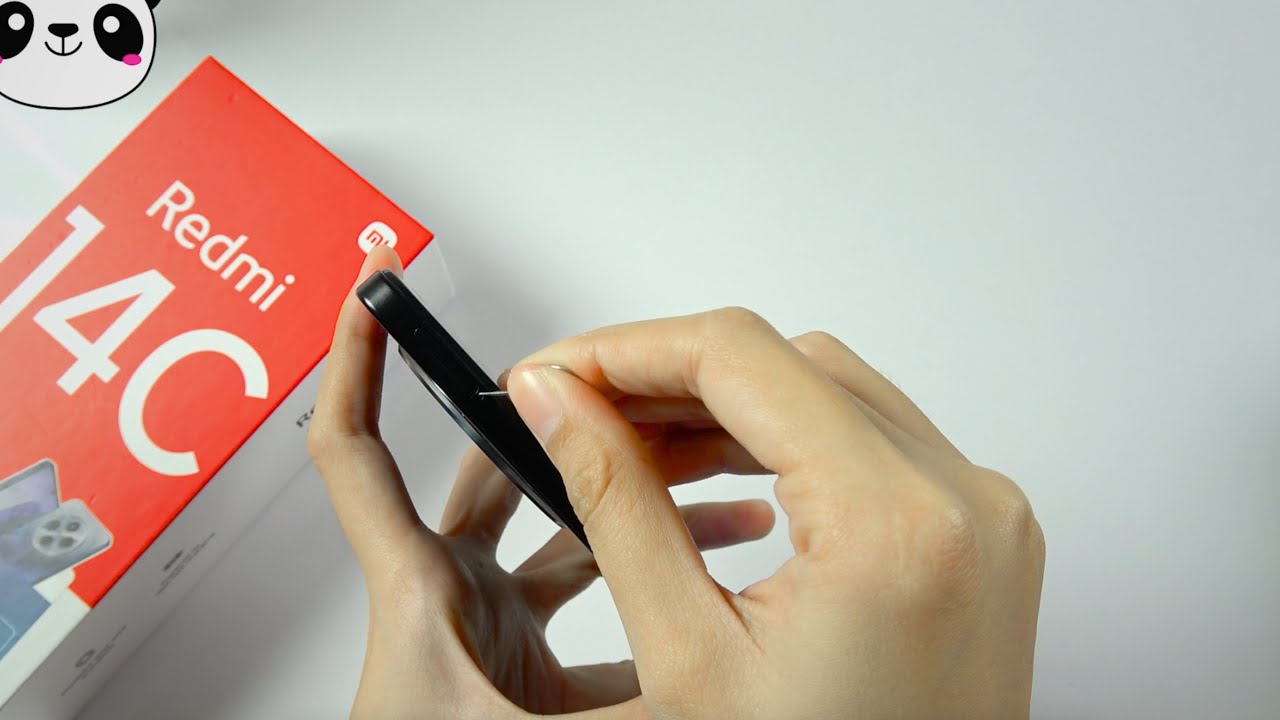 How To Insert Sim Card and Micro SD Card in Redmi 14C - YouTube